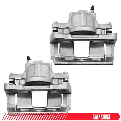 Set of 2 Brake Caliper Front for 2007 -2018 Jeep Liberty Wrangler JK ...