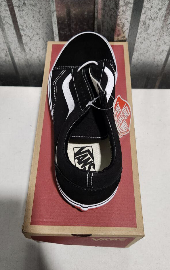 Size 10 - VANS Old Skool Black White for sale online | eBay