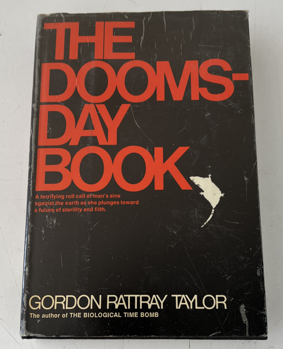 The Doomsday Book: Can the World Survive? by Gordon Rattray Taylor 1st Edition | eBay