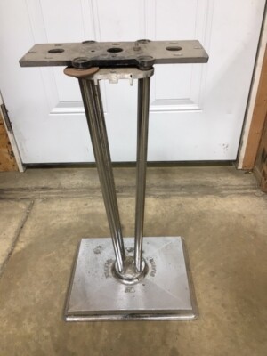 Chrome Beaver Stand for 1 or 2 Machines Northwestern Oak Etc Gumball ...