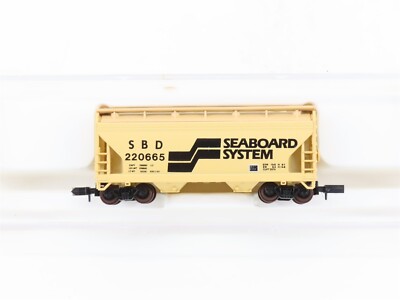 N Scale Atlas 3906 SBD Seaboard System 2-Bay Covered Hopper #220665 | eBay