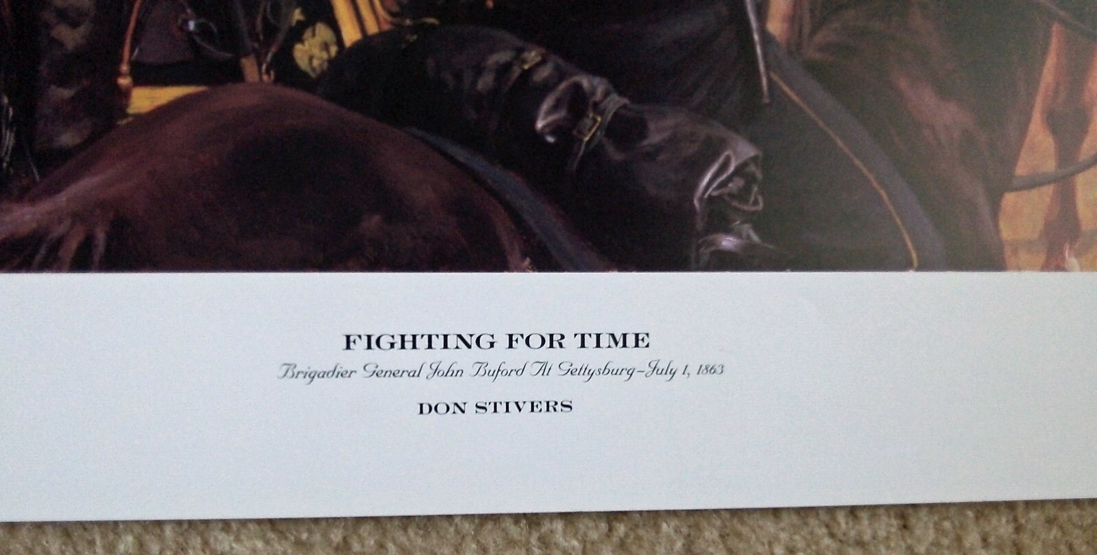 Don Stivers, "Fighting For Time", S/N Ltd Ed 770/1000 Never framed | eBay
