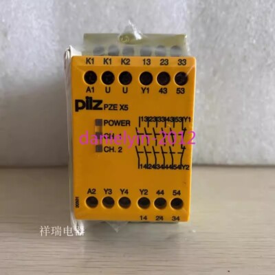 1pcs New PILZ 774595 PZE X5 24VDC 5n/o safety relay | eBay