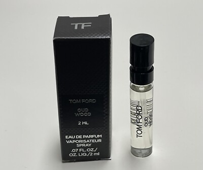 TOM FORD OUD WOOD EDP EAU DE PARFUM SAMPLE SPRAY .07 oz / 2 ml New In ...
