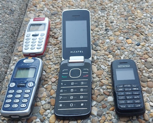 Lot De 4 Téléphones Portables Vintage ALCATEL | eBay