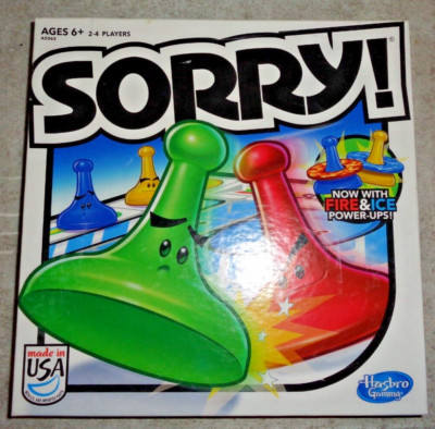 Hasbro Sorry Family Board Game - A5065 * 728662833292| eBay