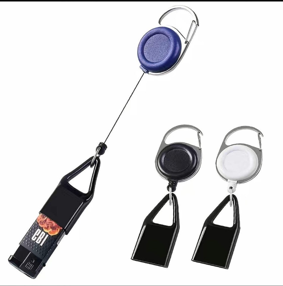 2 pc Retractable Lighter Leash Pick Your Color FREE GIFT Included | eBay