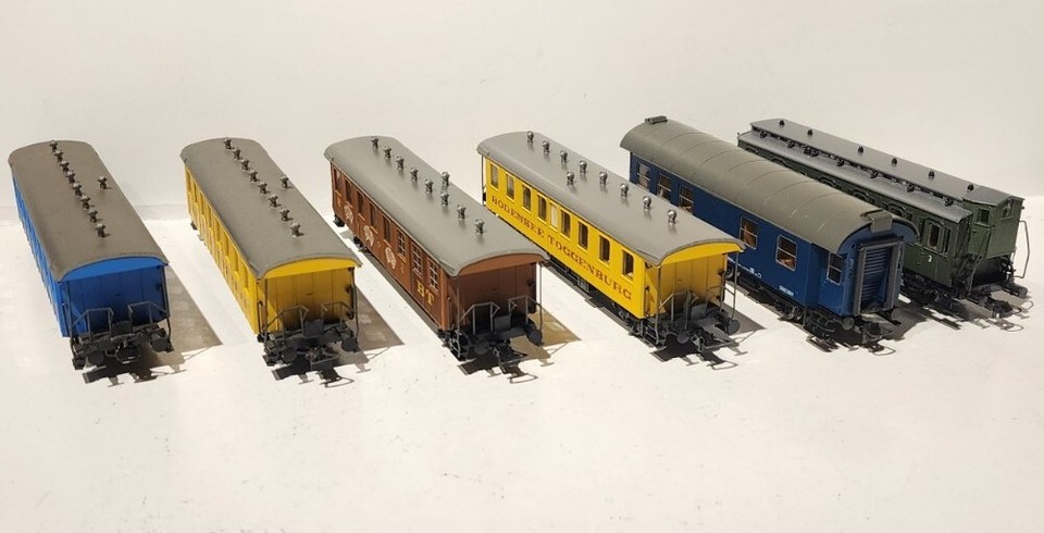 Roco HO Passenger Car Set 6 Cars BODENSEE TOGGENBURG | eBay