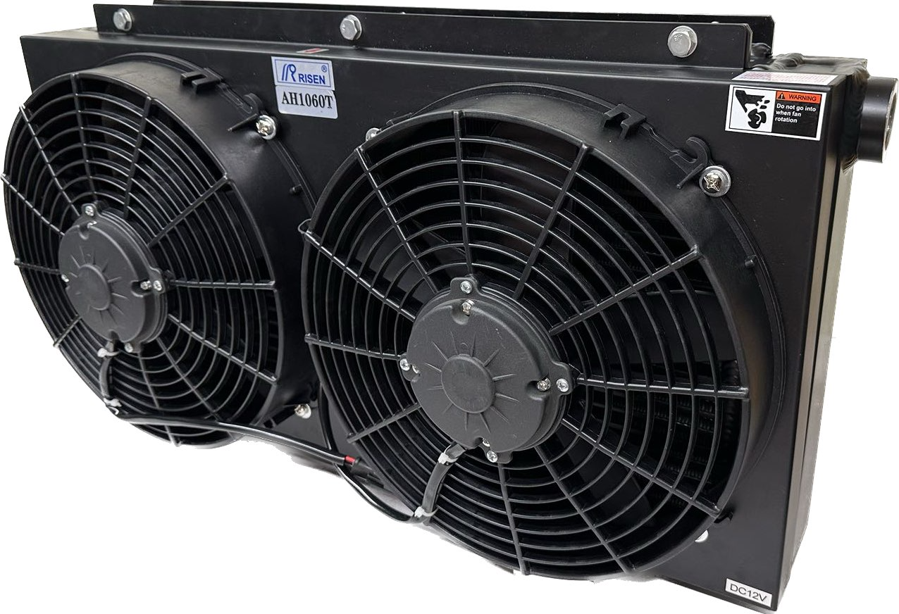 250L/Min Hydraulic Oil Cooler Dual 12V Fan AH1060 Special Sale Limited ...