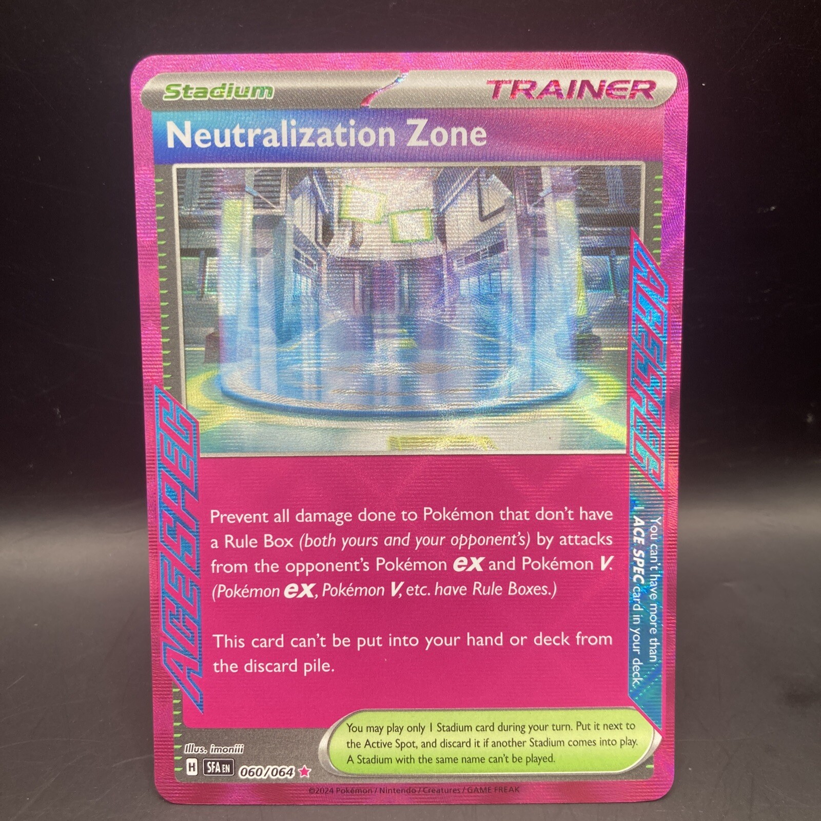 NEUTRALIZATION ZONE 060/064 - Shrouded Fable - ACE SPEC HOLO - MINT | eBay