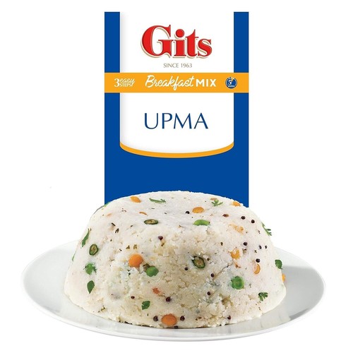 Gits Instant Upma Breakfast Mix, Pure Veg, 200g World Wide | eBay