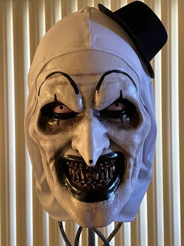 Art the Clown Mask Rehaul Terrifier Custom Concept Fever Demon Mask ...