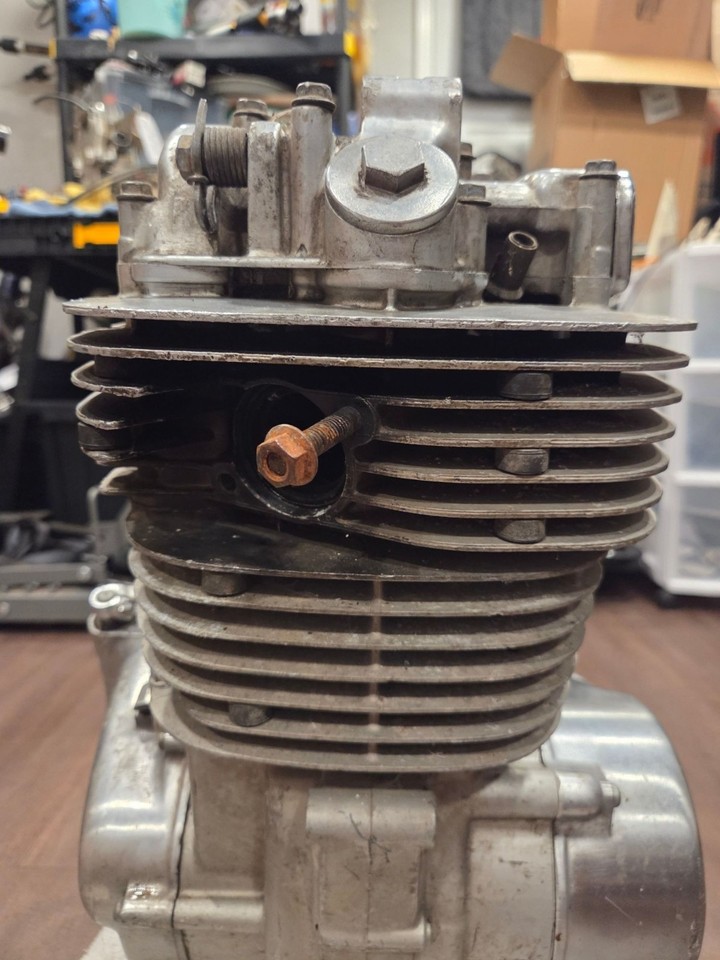 Suzuki GN400 Engine Assembly GN 400-117752 396cc Complete Vintage Motor ...