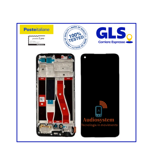 DISPLAY LCD TOUCH SCREEN +FRAME OPPO A74 4G CPH2219 SCHERMO INCELL ...