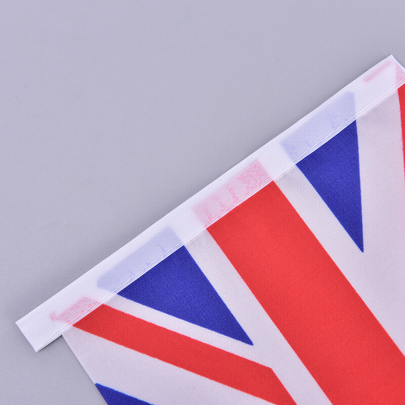 10PCS Hand Held Wave Union Jack Flag Party Celebration Britain Banner ...
