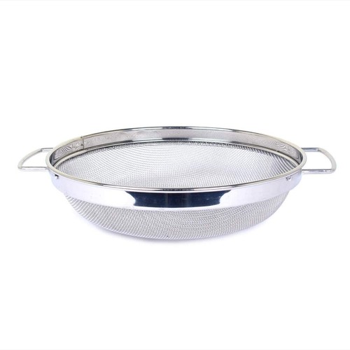 Stainless Steel Classic Multi Purpose Stainer For Kitchen 10 Inch Large ...