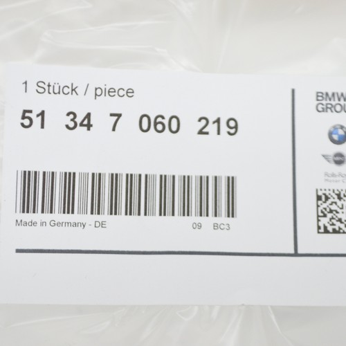 OEM BMW 3 E90 REAR LEFT SIDE WINDOW FRAME SEAL 51347060219 GENUINE | eBay