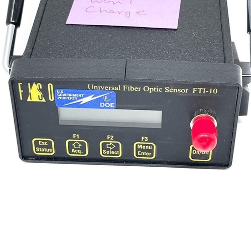FISO FTI-10 Universal Fiber Optic Sensor, Signal Conditioner | eBay
