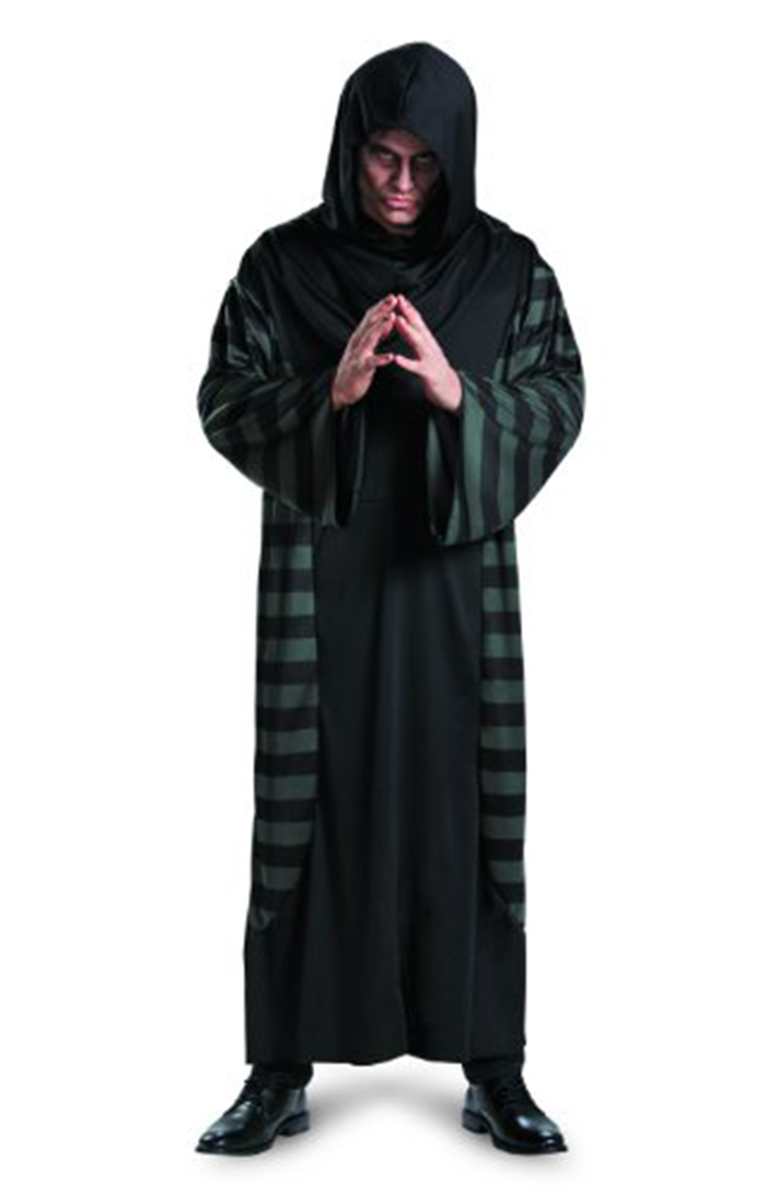 GHOUL STRIPED REAPER ROBE ADULT HALLOWEEN COSTUME ACCESSORY SIZE X ...