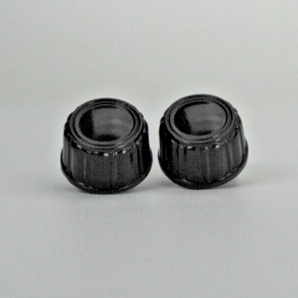 PHILCO / Other Brands Radio Knobs Plastic 2pc 1930s -50s 1/4" Splined ...