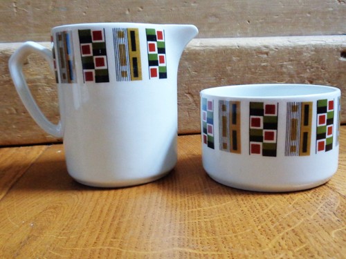 Vintage ALFRED MEAKIN Random JUG & SUGAR BOWL 032 G | eBay