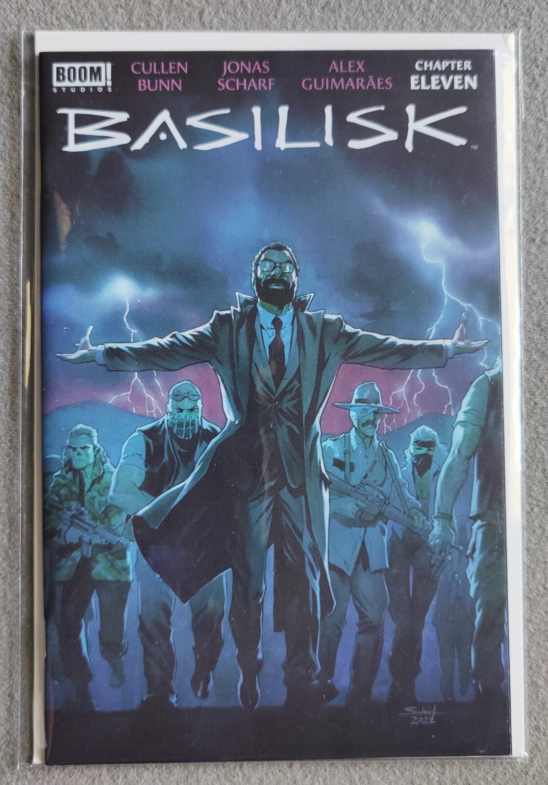 Basilisk #11a (2021) Boom Comics Regular Jonas Scharf Cover | eBay