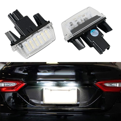 2x 18 LED License Number Plate Light For Toyota Camry 2012-2016 Yaris ...