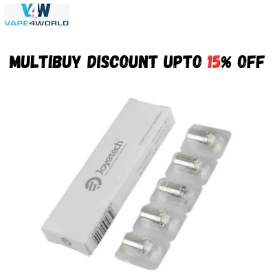 Joyetech Ego AIO Coils BF 0.5Ω DL SS316 - Pack Of 5 - Replacement Coils ...