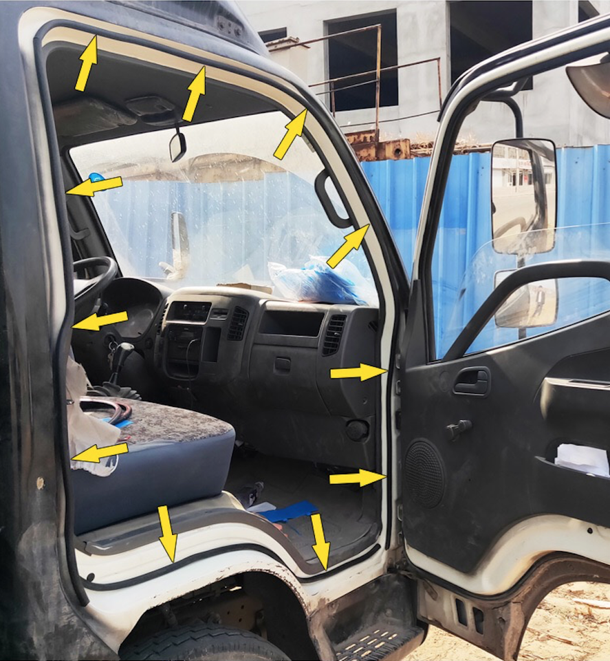 3/4inch D Shape Car Door Rubber Weather Stripping Self-Adhesive ...