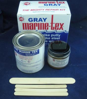 Marine-Tex Epoxy Mastic Réparation Kit Gris 14 OZ Avec 4 Mélange Bâtons 3344 | eBay