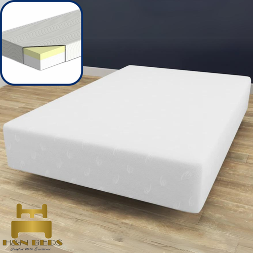 12"/10"/8" Full Memory Foam Orthopaedic Reflex Foam Rolled Packed ...