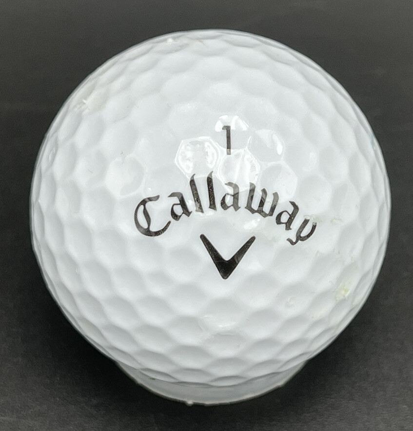 Mitsubishi Laser Logo Golf Ball (1) Callaway Warbird Pre-Owned | eBay