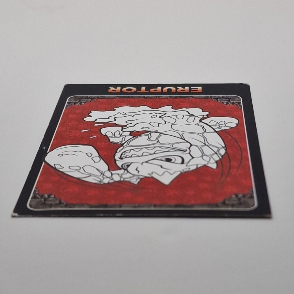 Topps Skylanders Giants Card 2012 Eruptor C2 - Colour Me In (4) | eBay UK