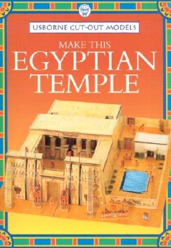 Make This Egyptian Temple (Usborne Cut-Out Models) - Paperback - GOOD ...
