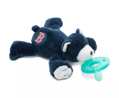 WubbaNub Pacifier Major League Baseball boston red sox bear | eBay