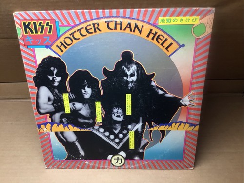 Kiss - Hotter Than Hell LP - Casablanca NBLP-7006 - 1974 + Merchandise ...
