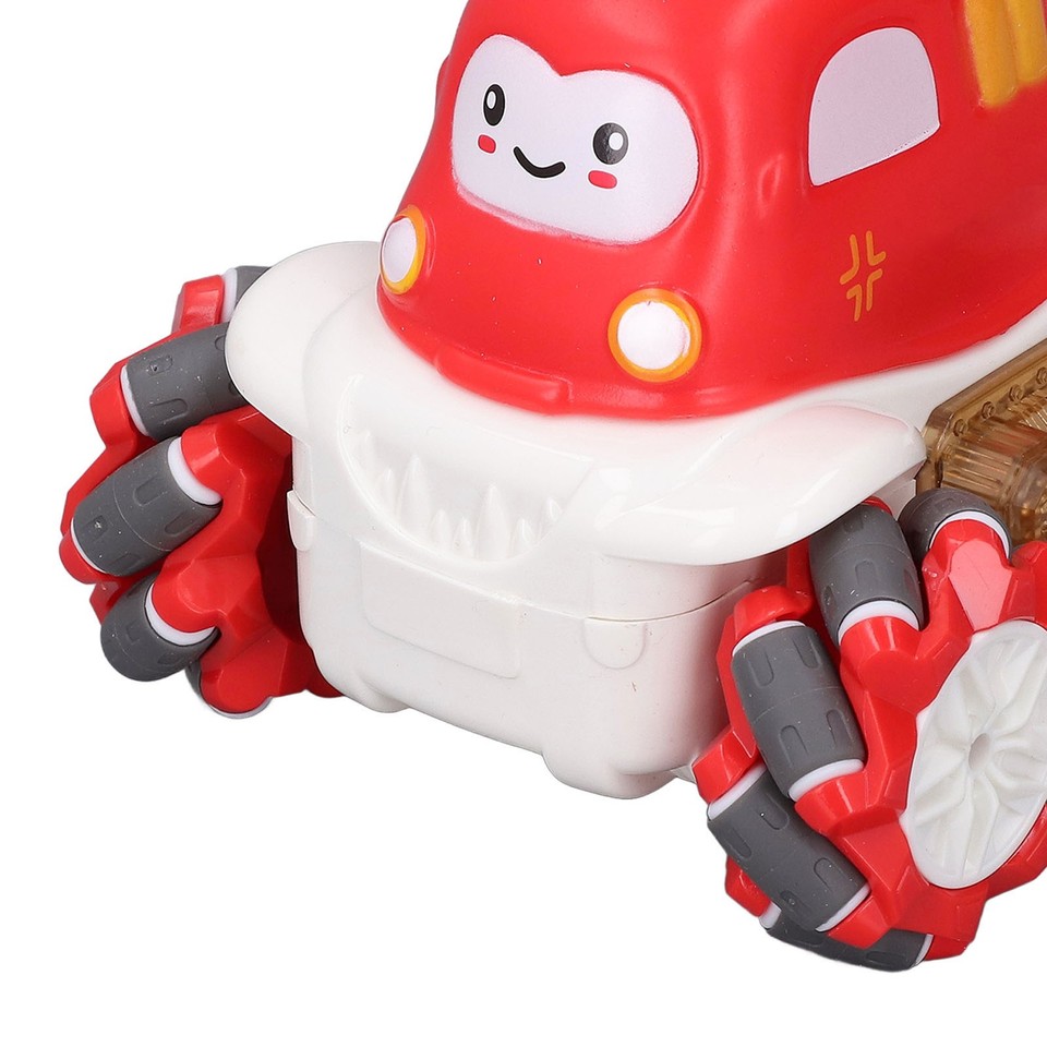 Cartoon Remote Control Toy Car Rotating Drift Multi Functional Fire ...