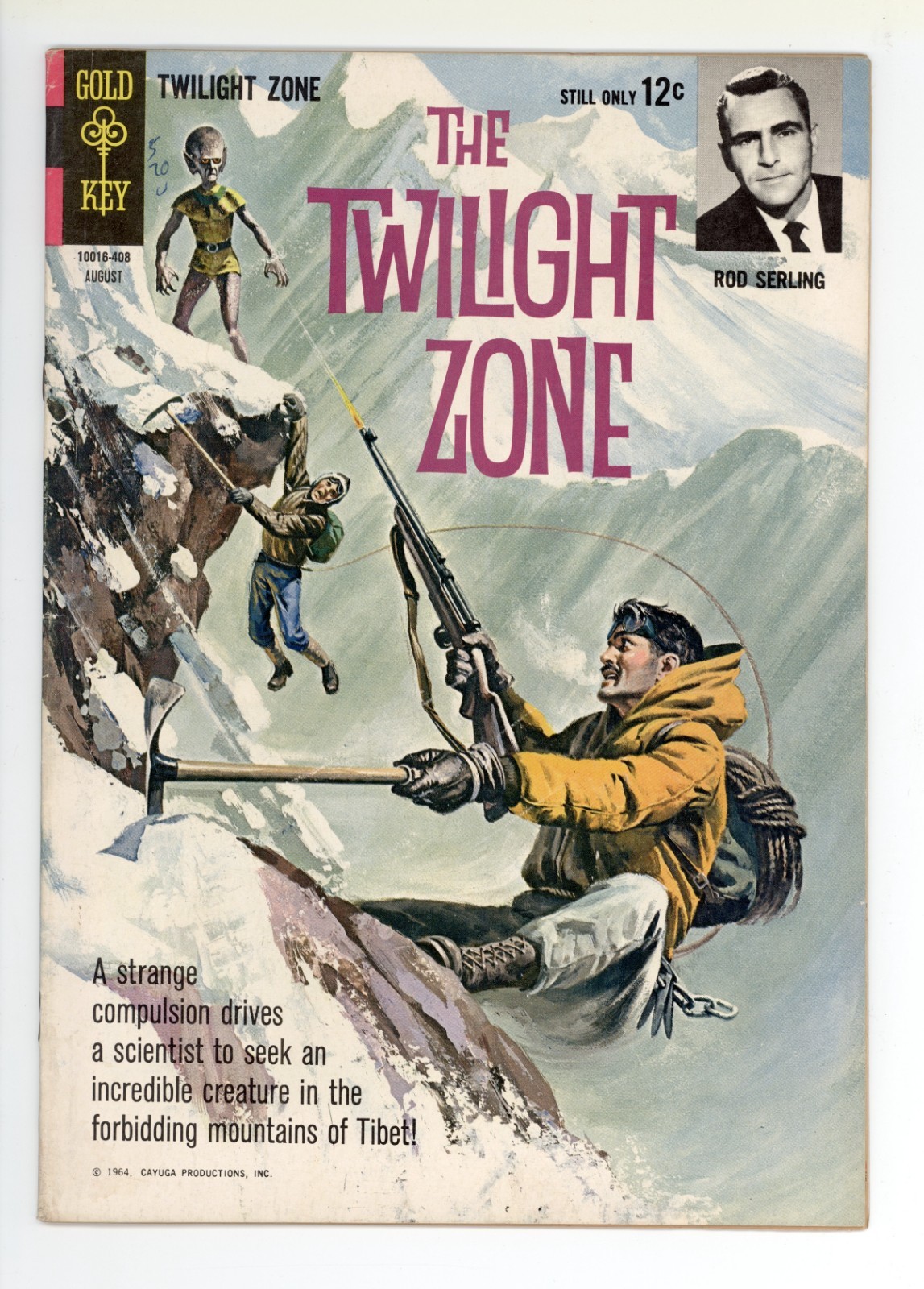 TWILIGHT ZONE #8 - VF/NM 9.0 - 1964 / GOLD KEY / RARE | eBay