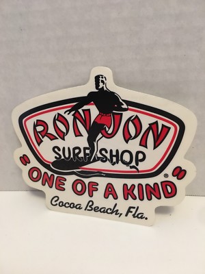 Lot Of 2 Different Ron Jon Surf Shop Stickers Male Female Surfers | eBay