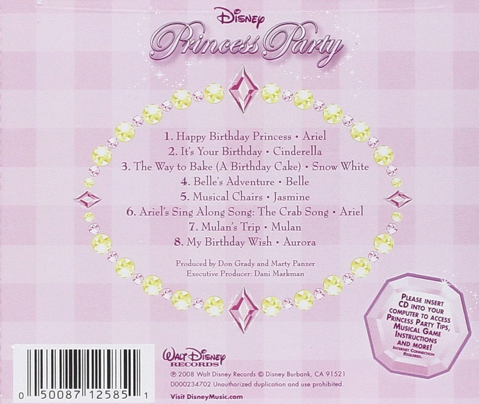 Various Artists Disney Princess Party (CD) 50087125851 | eBay