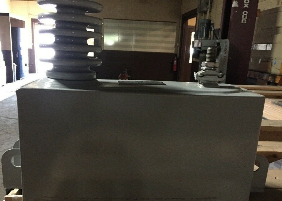 ABB POWER CAPACITOR 100 kVAR, 13800V, 110 KV BIL, NON-PCB, 1 PH ...