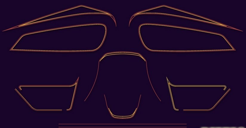 1979 Kawasaki KZ650 SR D2 Z650 Complete Decals & Pin Striping Set ...