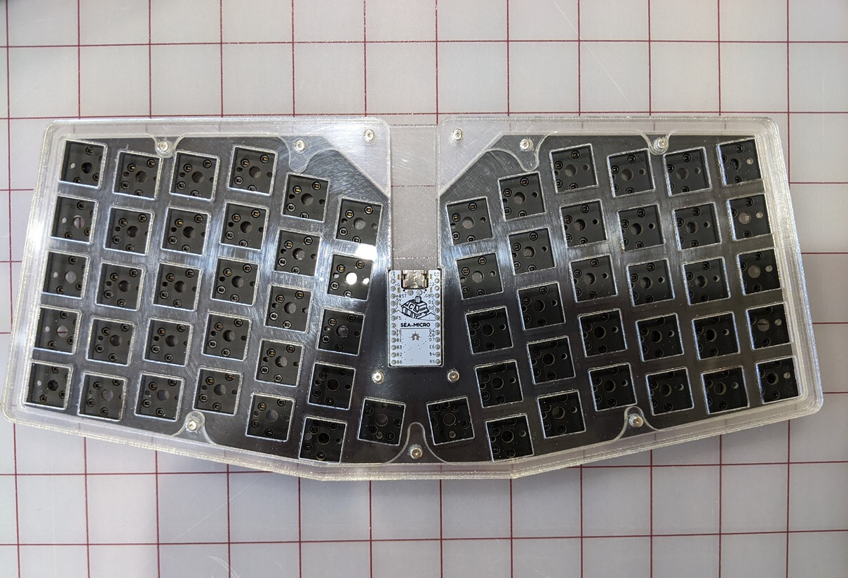 Split Ergonomic Atreus62 Mechanical Keyboard MX and Choc v1 PCB Hotswap ...