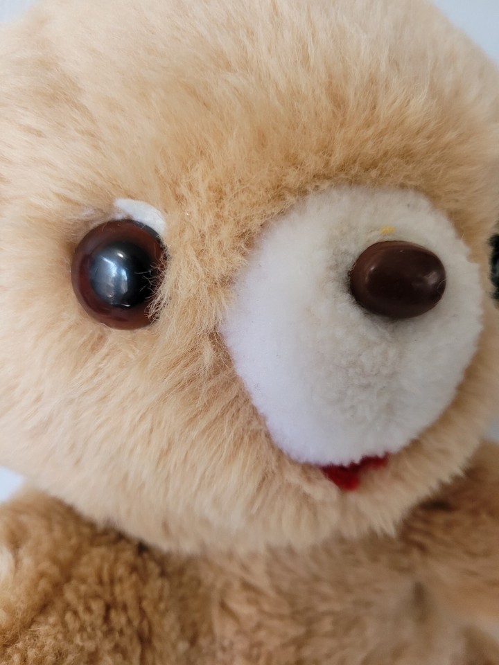 Vtg Rare 1976 Gund Teddy Bear 15" Light Brown Plush Stuffed Animal ...