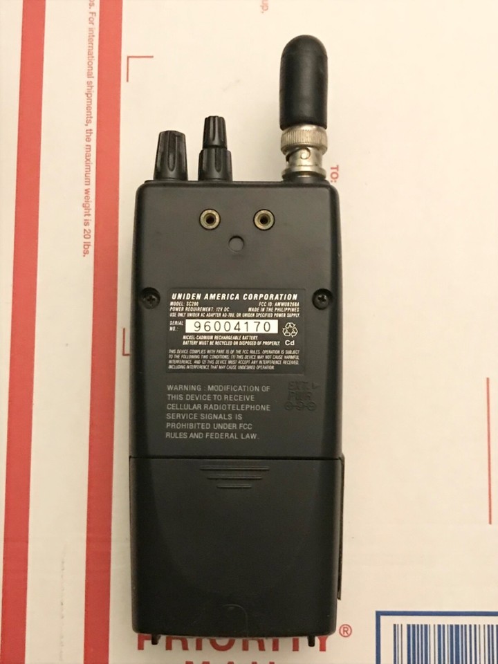 Uniden Bearcat Sportcat 200 Portable Scanner | eBay