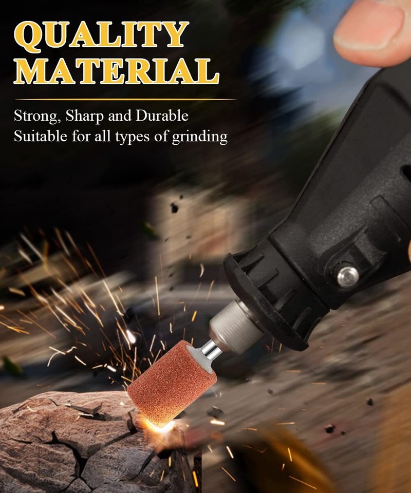 Sanding Bits for Dremel Rotary Tool, Grinding Stone Sanding Drill Bits ...