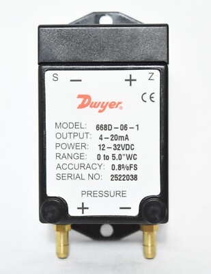 Dwyer 668D-06-1 Pressure Transmitter | eBay