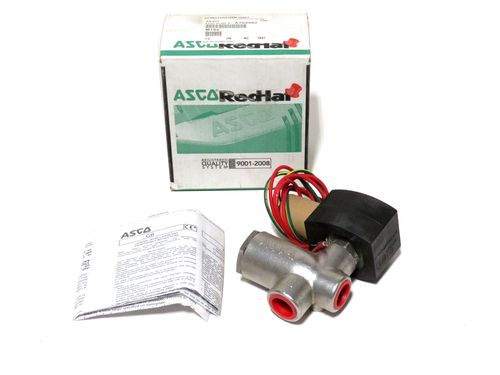 1/2" ASCO EFX 8223G010 MF26663 24DC Stainless Solenoid Valve NEW IN BOX ...