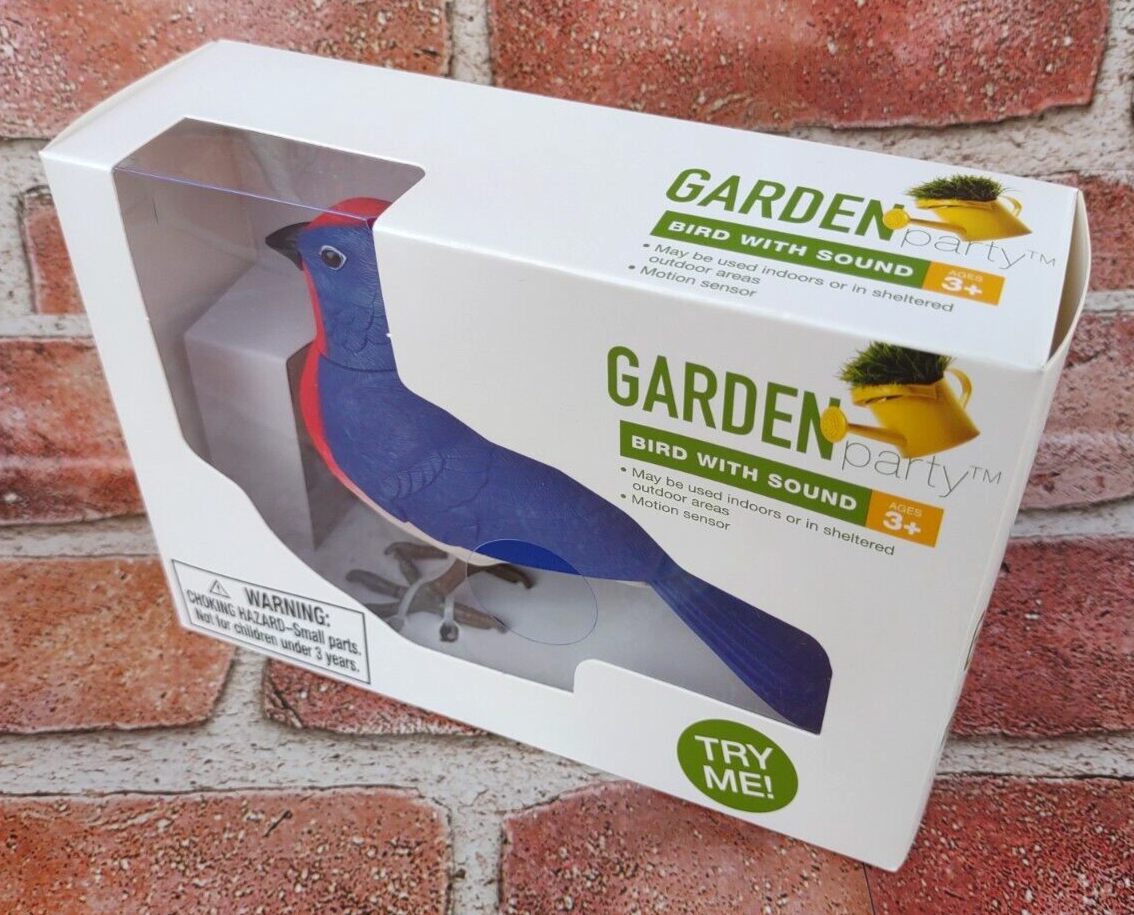 Motion Sensor Chirping Bird Nest