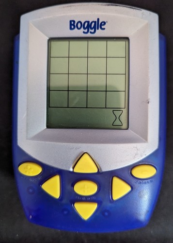 HANDHELD ELECTRONIC BOGGLE GAME. Gently-Used Educational Fun! FREE ...